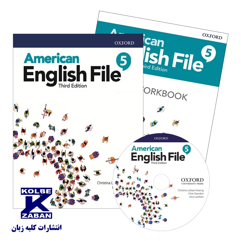 کتاب امریکن انگلیش فایل 1 تا 5 (American English File) - انتشارات کلبه زبان