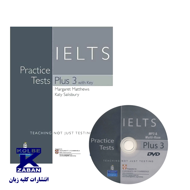 قیمت و خرید IELTS practice tests plus 3 - انتشارات کلبه زبان